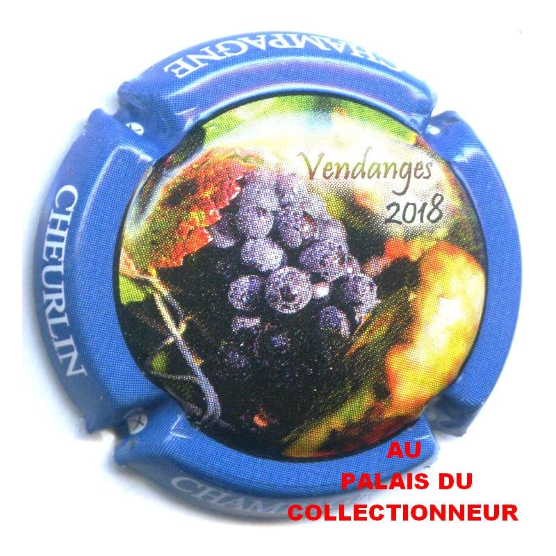 Capsule cheurlin et fils 16a lot n°23388 , capsule de Champagne à 2