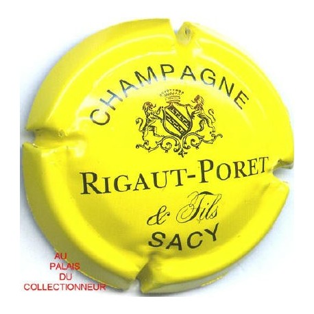 Capsule rigaut poret 04 lot n°6809 , capsule de Champagne à 2