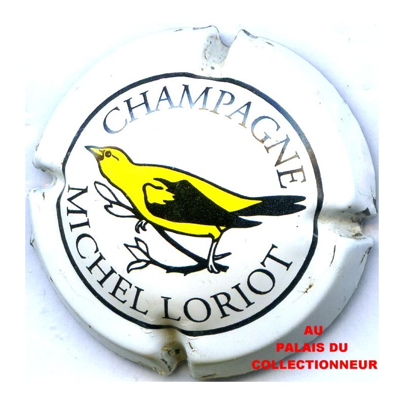 Capsule loriot michel 101 lot n°0906 , capsule de Champagne à 8