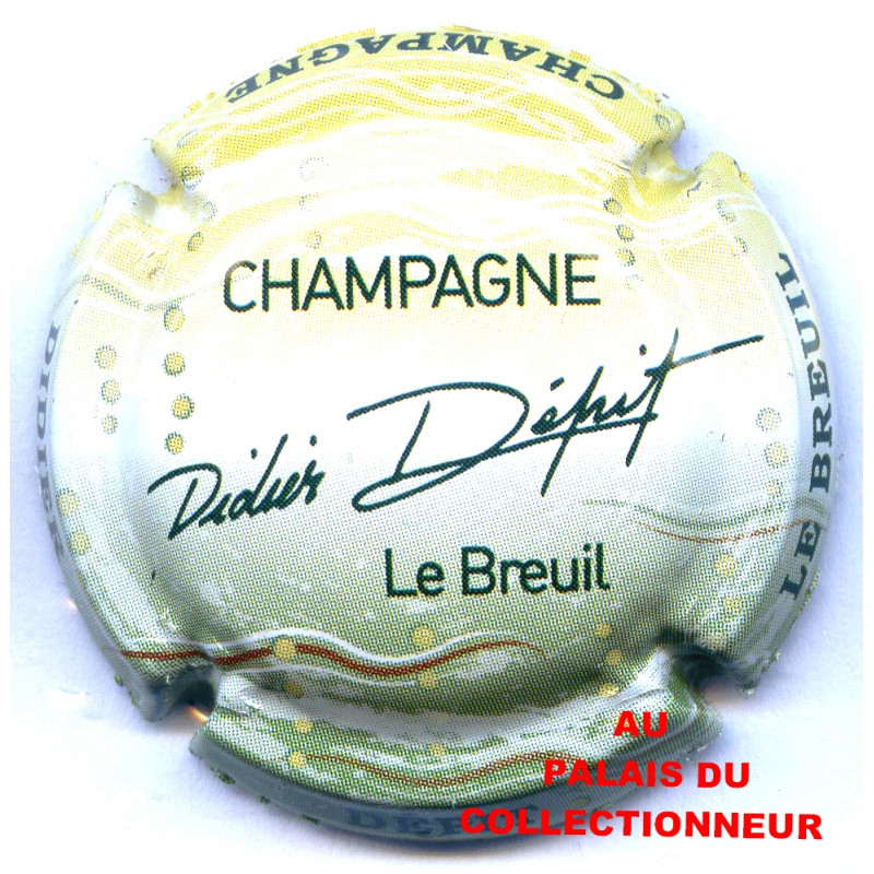 Capsule depit didier 12 lot n°24307 , capsule de Champagne à 2